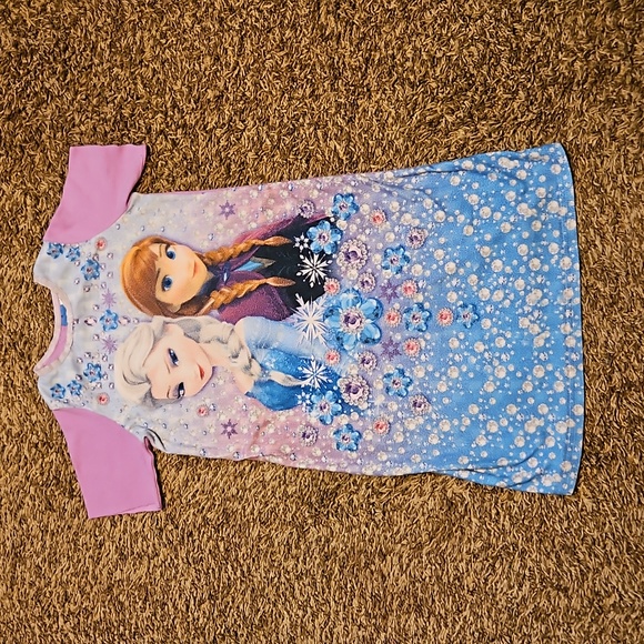 Disney | Pajamas | Girls Frozen Night Gown | Poshmark